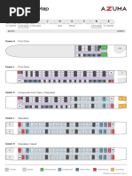 Frecciarossa 1000 Seat Plan | PDF