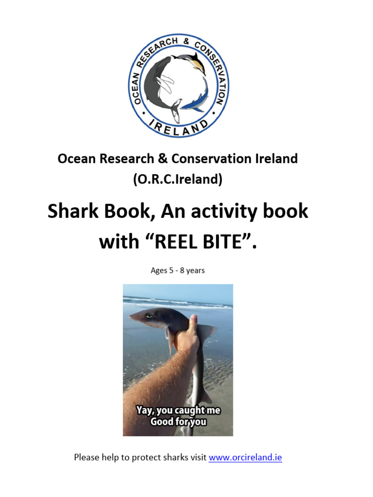 Shark Activity Book (5 - 8 Years) | PDF | Sharks | Tooth