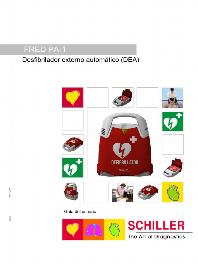DEA - Manual - Desfibrilador - Schiller Español | PDF | Reanimación ...