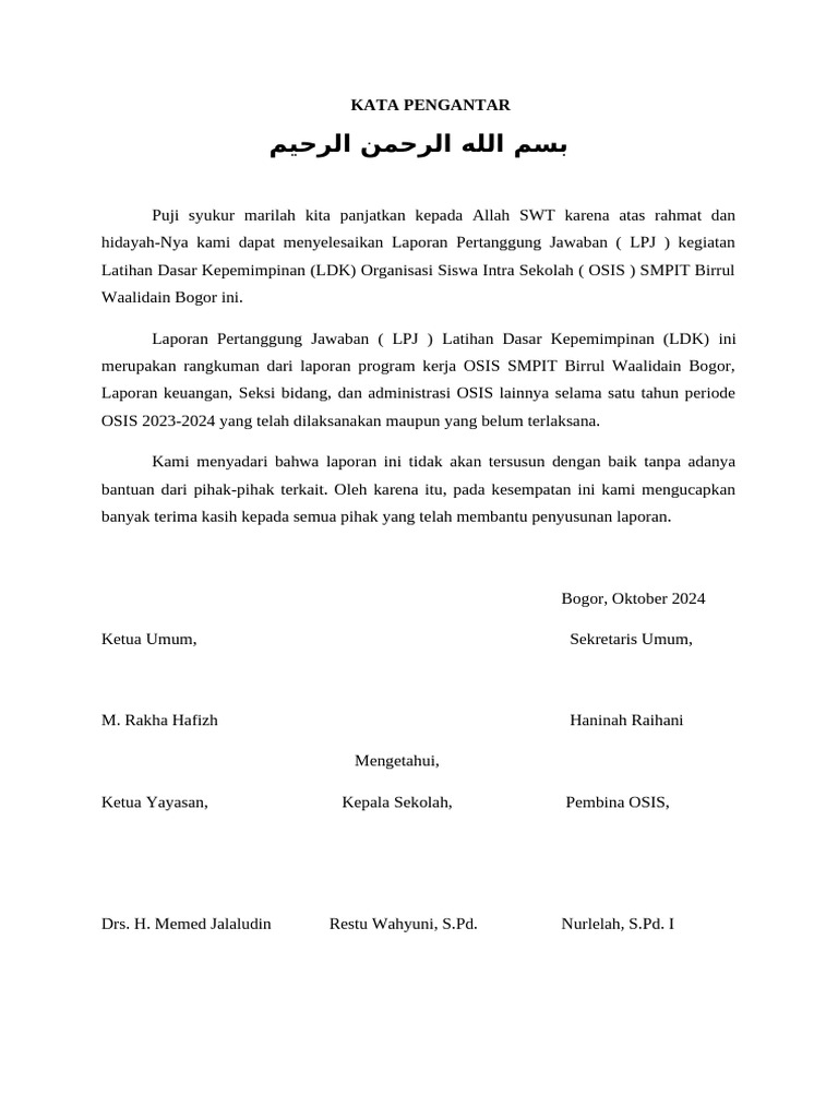 LPJ LDK REVISIAN terakhir | PDF