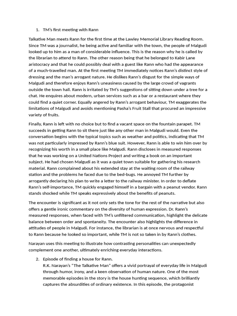 Talkative Man Meets Rann For The First Time at The Lawley Memorial ...