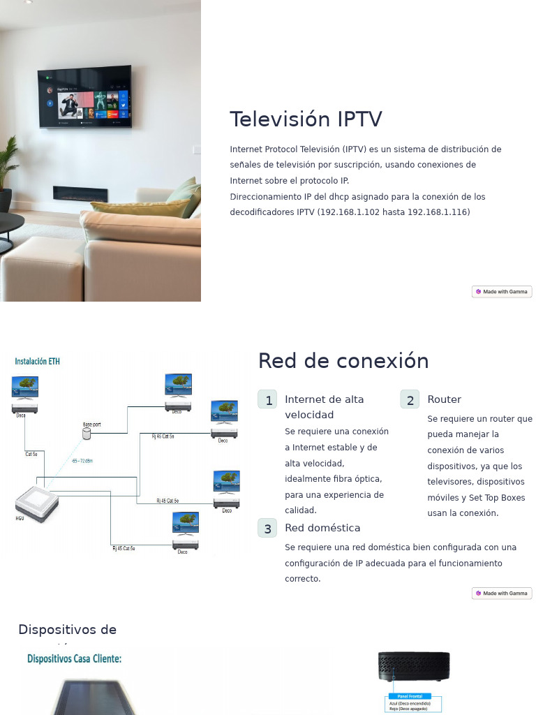 Guía de Configuración de IPTV | PDF
