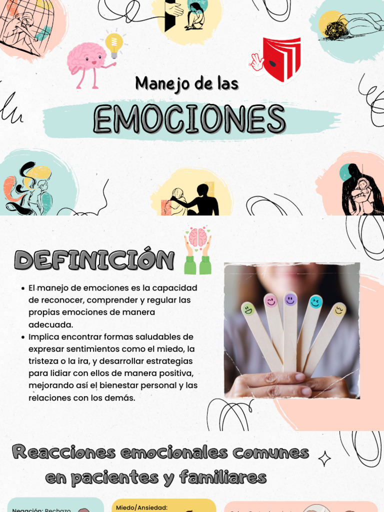 Manejo de emociones y reacciones comunes | PDF | Las emociones | Ansiedad
