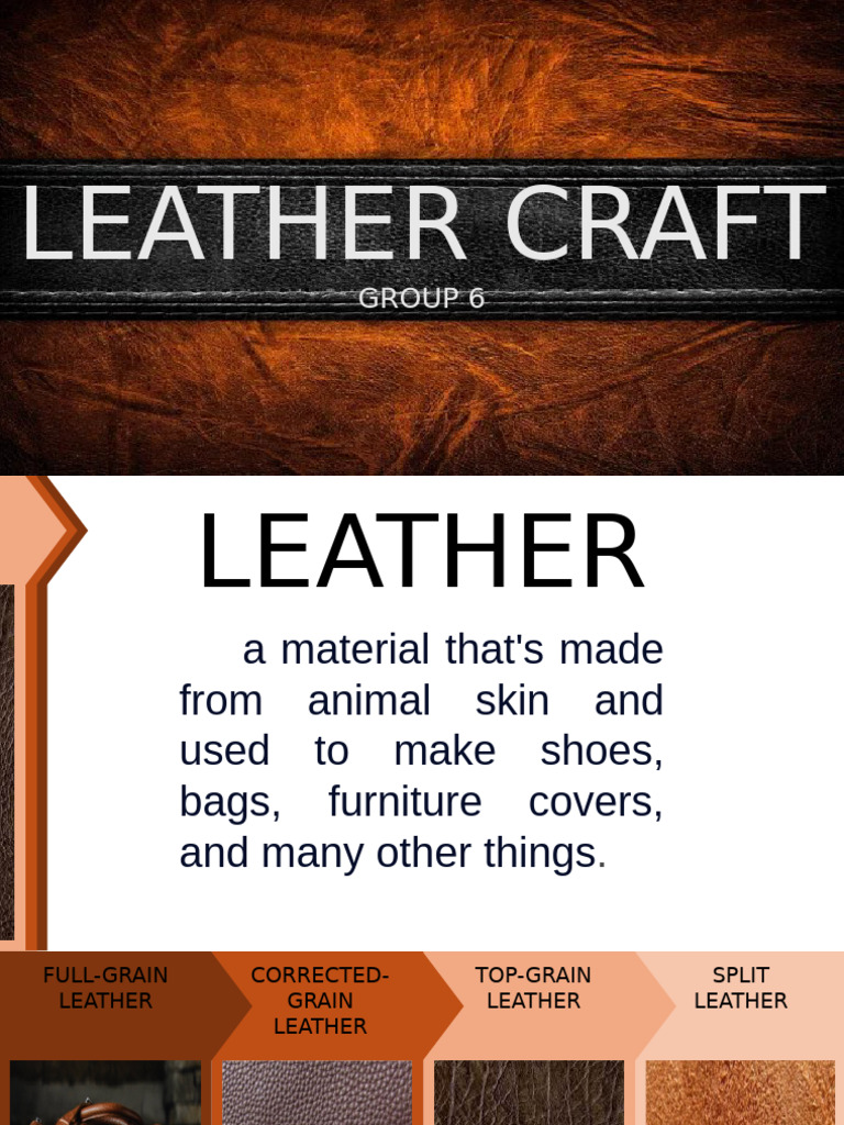 Leather Craft | PDF | Leather | Hide (Skin)