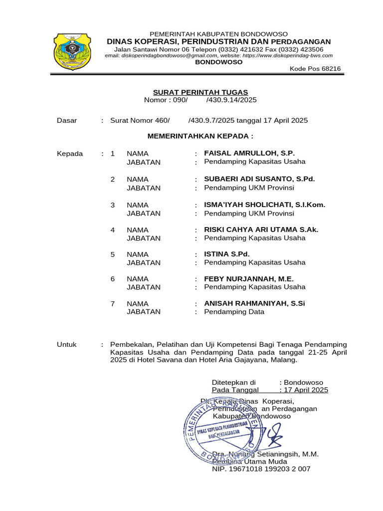 SPT Tpku April 2025R | PDF
