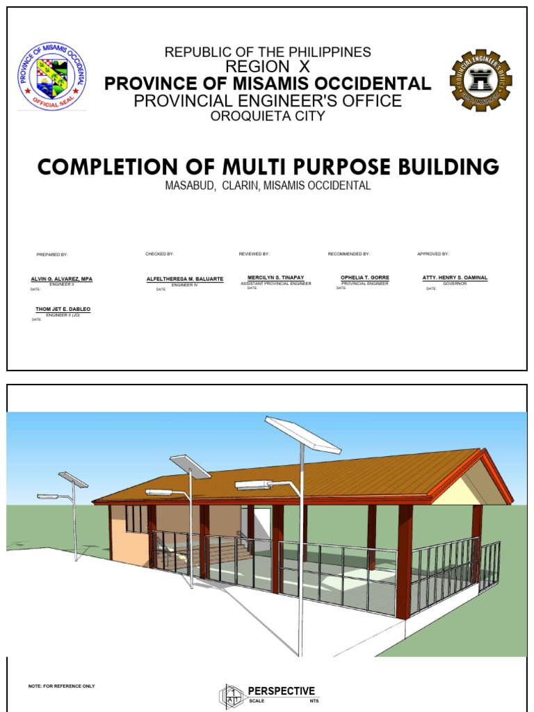 Completion of Multi-Purpose Building | PDF | Pacific Typhoon Seasons ...