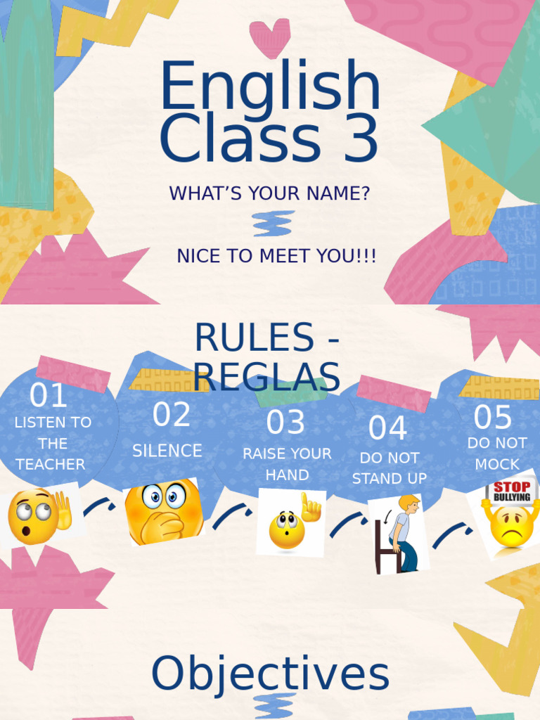 English Class 3 - Introduction | PDF
