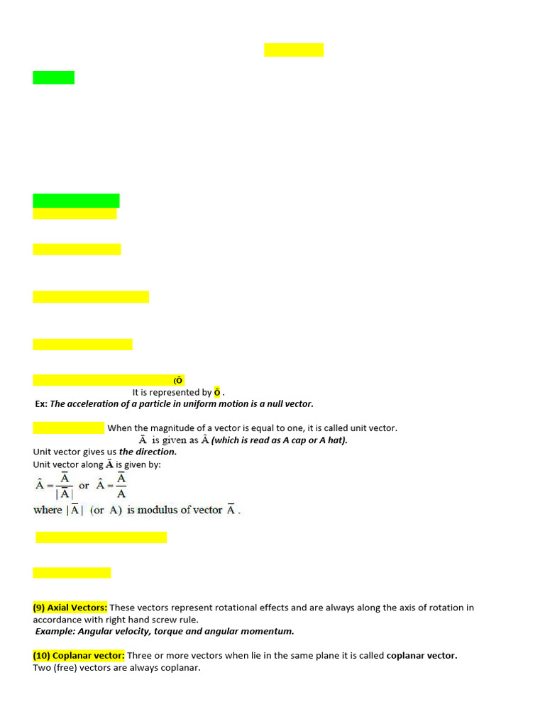 Motion in Plane Class 11 3 | PDF | Euclidean Vector | Velocity