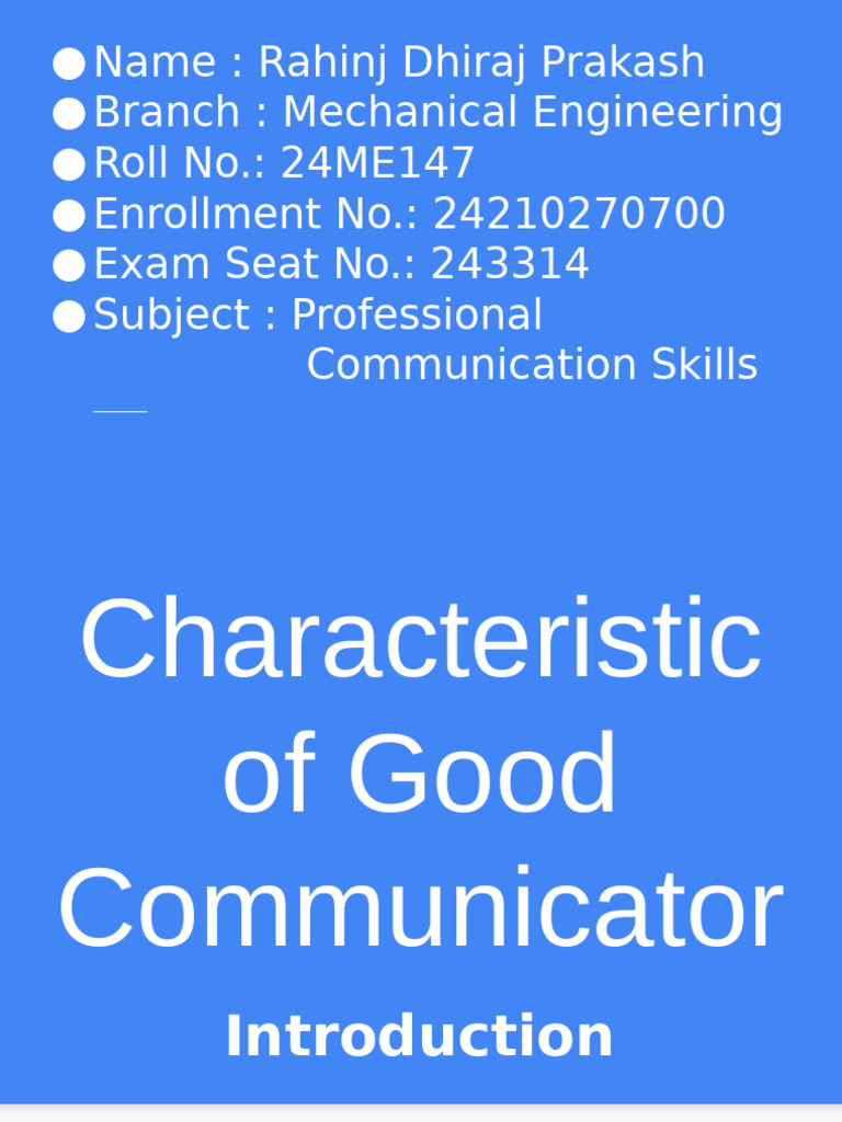 General Presentation | PDF