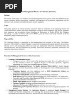 Laboratory Licensing and Compliance Guidelines | PDF | Regulatory ...