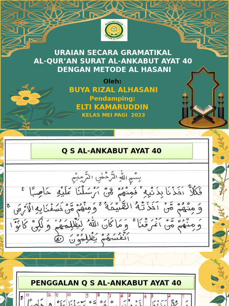 QUR'AN_SURAT_AL-ANKABUT_AYAT_40_ | PDF