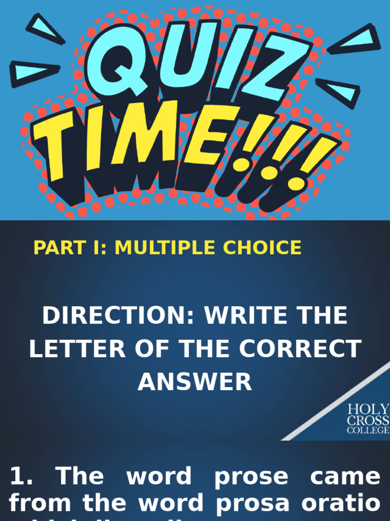 Grade 7 Quiz | PDF