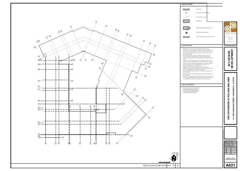 First Floor Slab Plan Details | PDF | Structural Engineering | Building ...