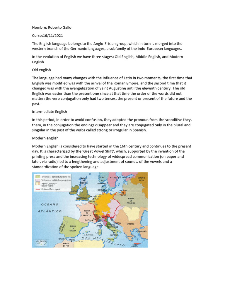 Ingles Proyecto | PDF