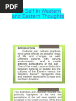Lesson 4 Eastern and Western Concept of Self | PDF | Thought | Self