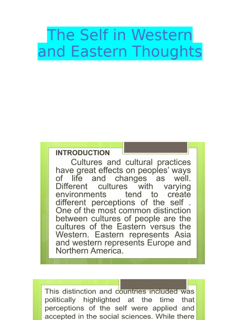 Eastern and Western Thought | PDF | Ātman (Hinduism) | Noble Eightfold Path