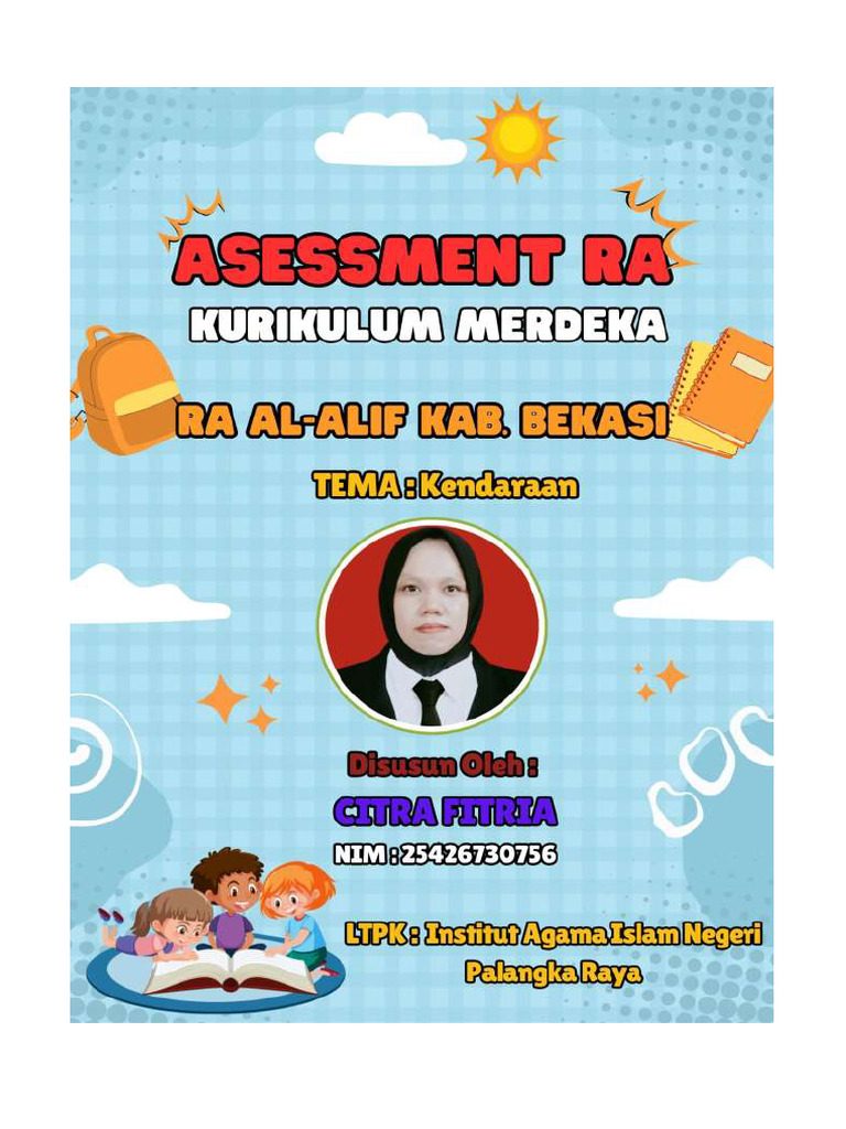 ASSESMENT RA AL ALIF Citra Fitria Nim 25426730756 | PDF