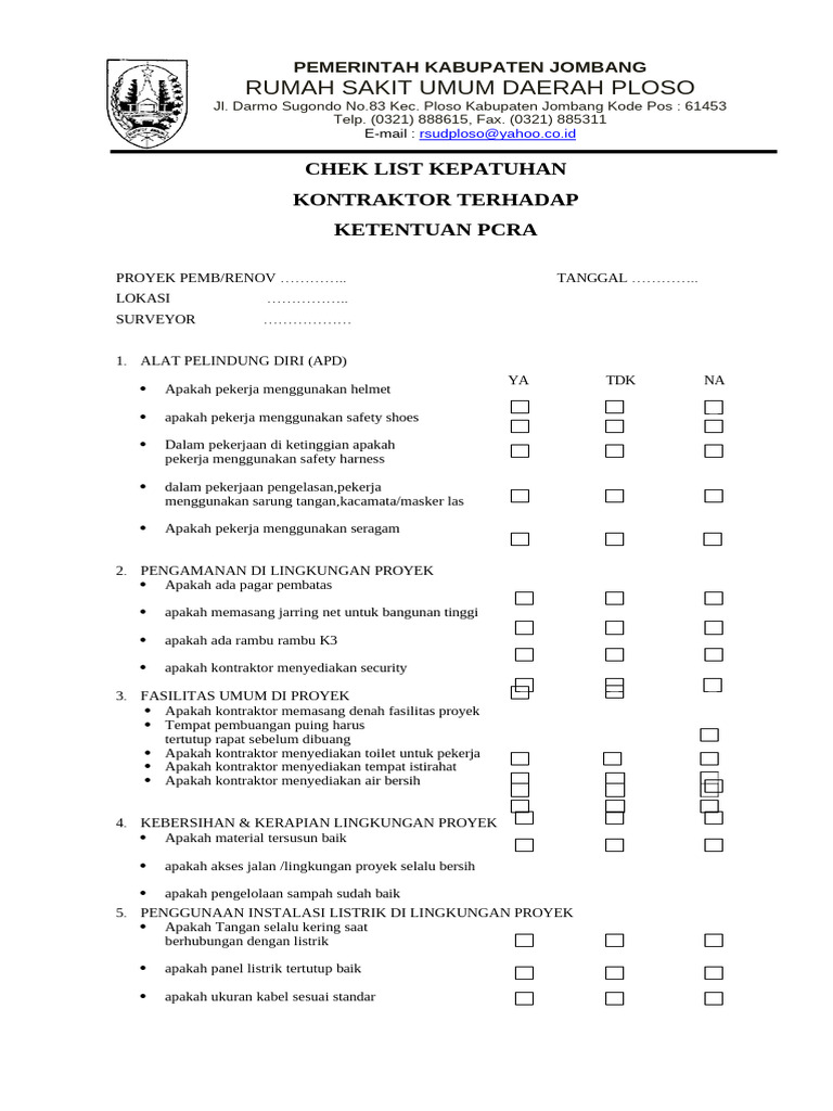 ceklist-kepatuhan-pembang-thd-pcra | PDF
