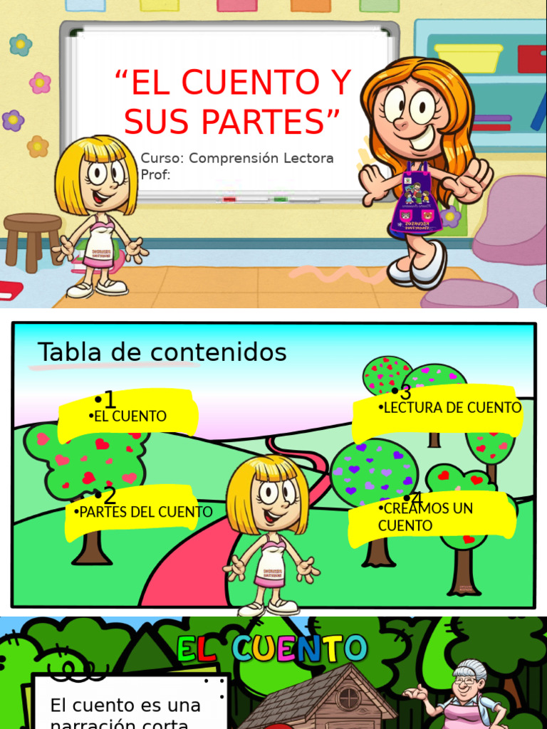 Comprension Lectora - El Cuento | PDF