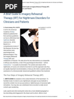 DBT Skills - Nightmare Protocol | PDF | Nightmare | Dialectical ...