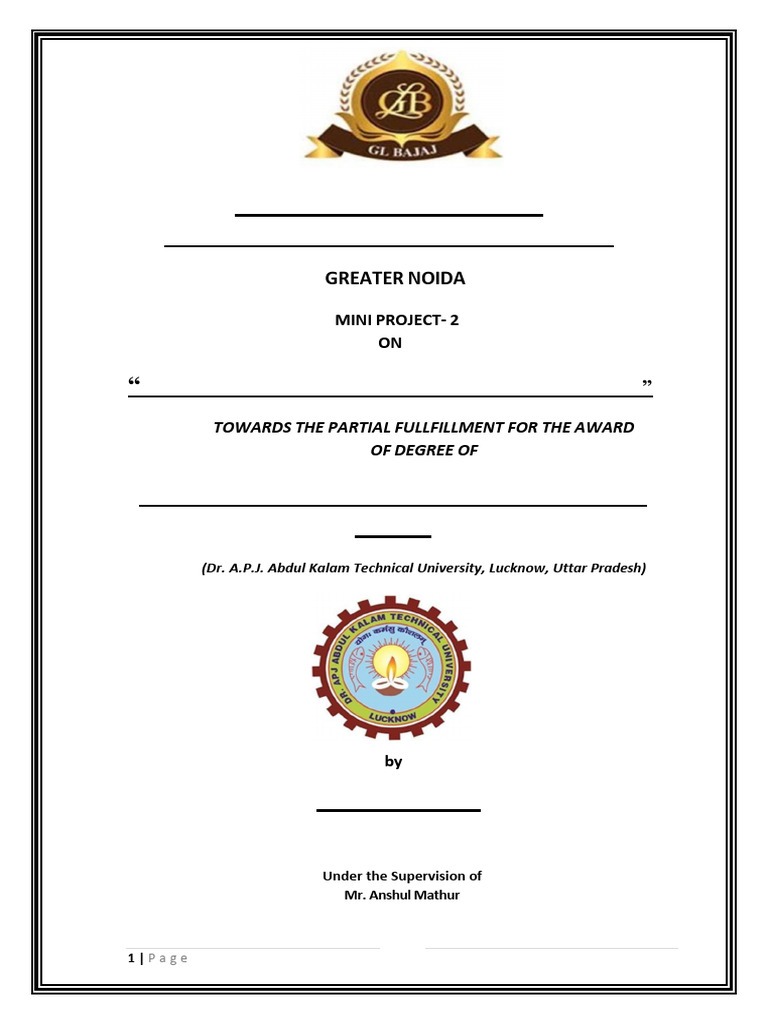 Satyam Raj Mini Project Report2 File | PDF | Parking | Artificial ...