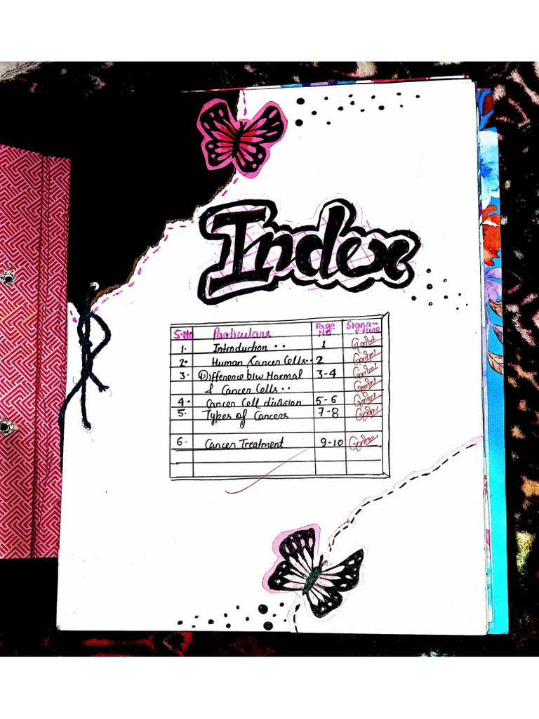 Class 12 Biology Project File | PDF