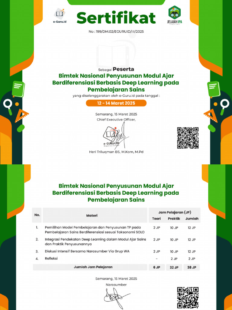 Nurul Qomariyah, S.PD - Bimtek Nasional 38 JP - Penyusunan Modul Ajar Berdiferensiasi Berbasis ...