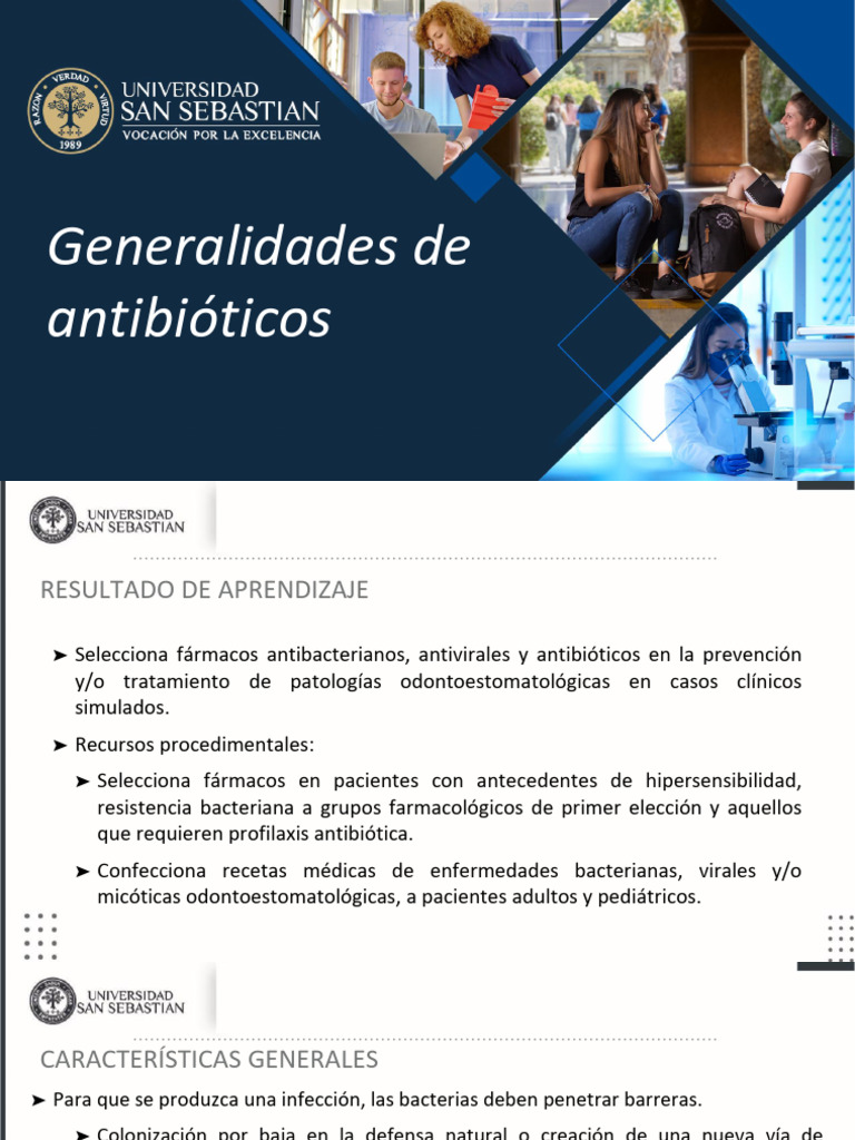 06 Generalidades ATB | PDF | Las bacterias | Medicina CLINICA
