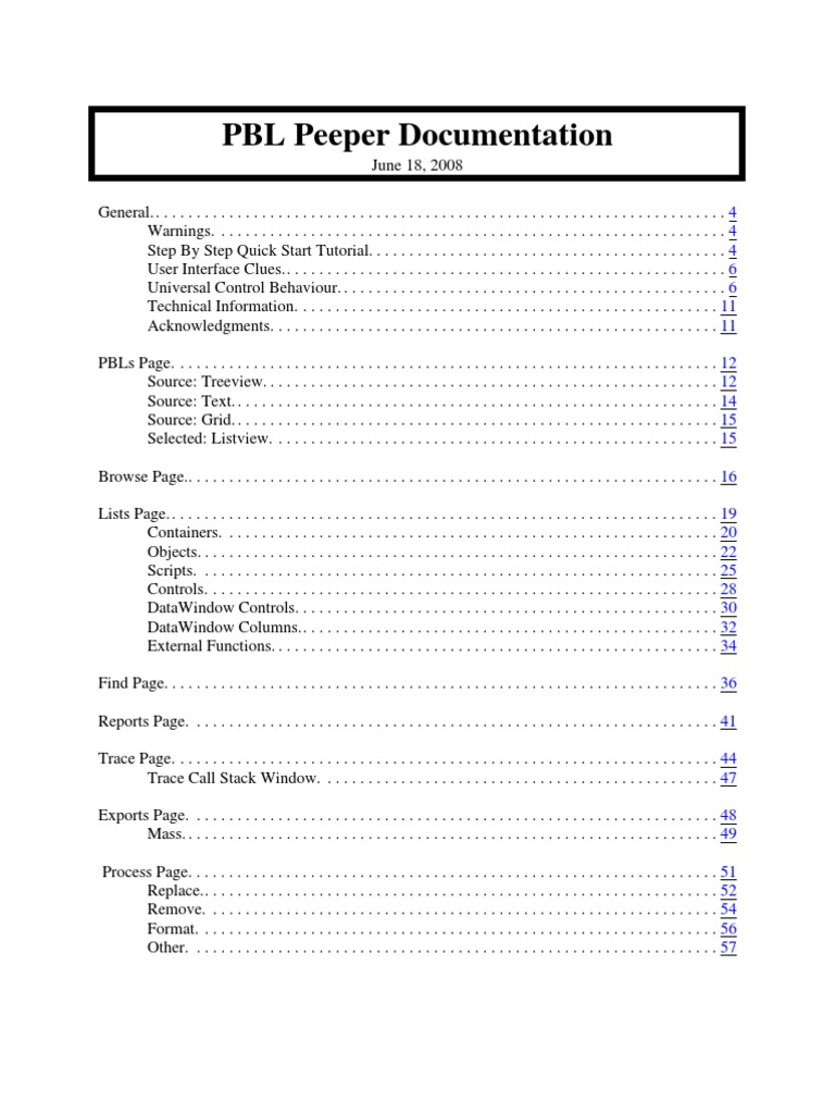 Documentation Peeper | PDF | Subroutine | Directory (Computing)