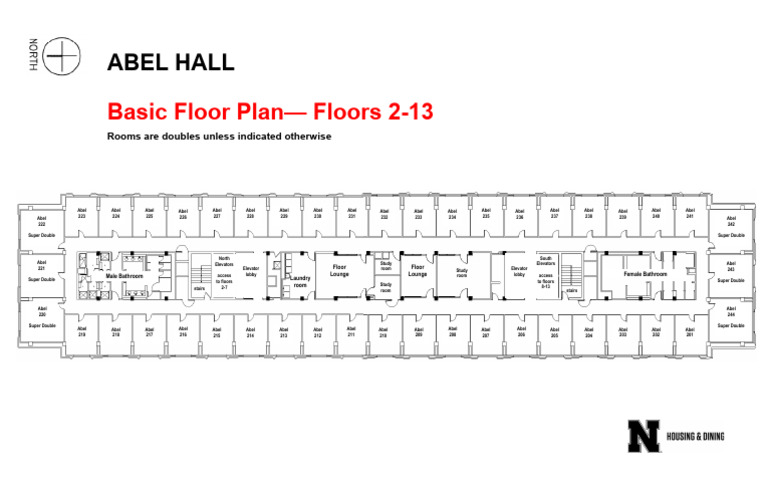 Abel Hall Floor Plan Overview | PDF
