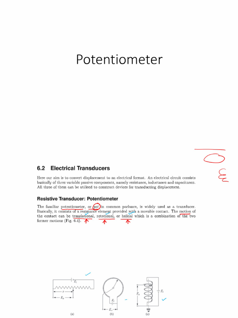 Potentiometer | PDF