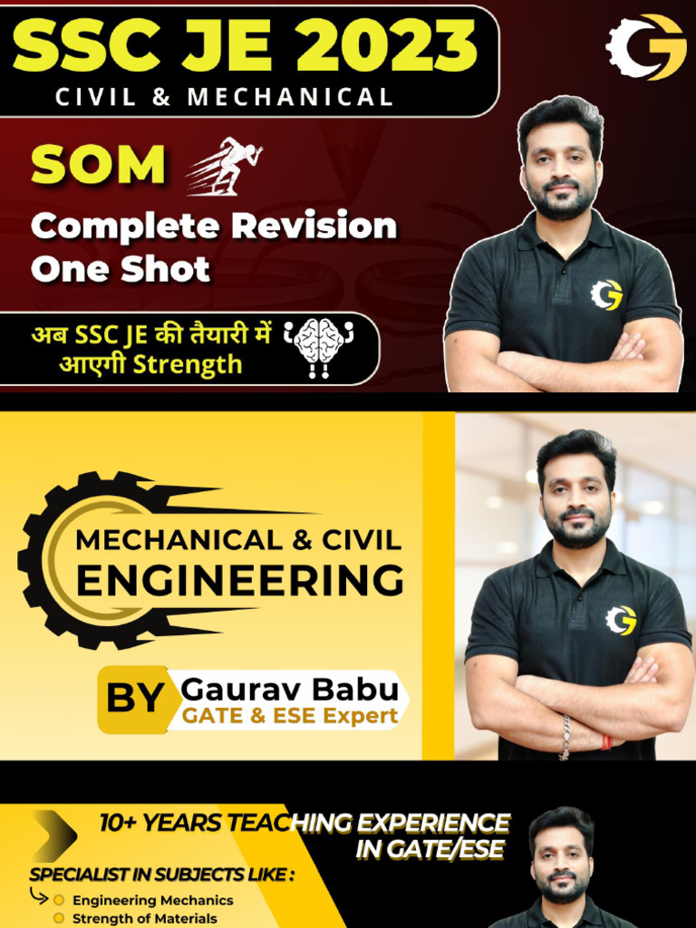 SOM- Complete Revision Short Notes | PDF | Deformation (Engineering ...