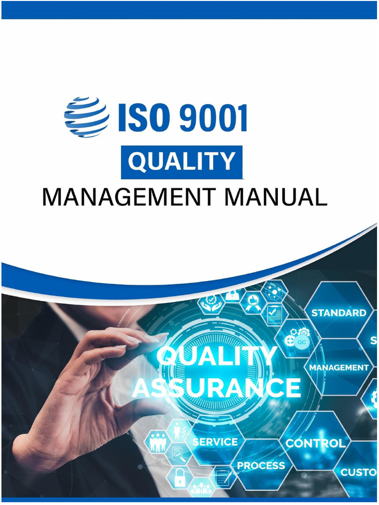 ISO 9001 Quality Management Manual With Procedures Sample | PDF ...