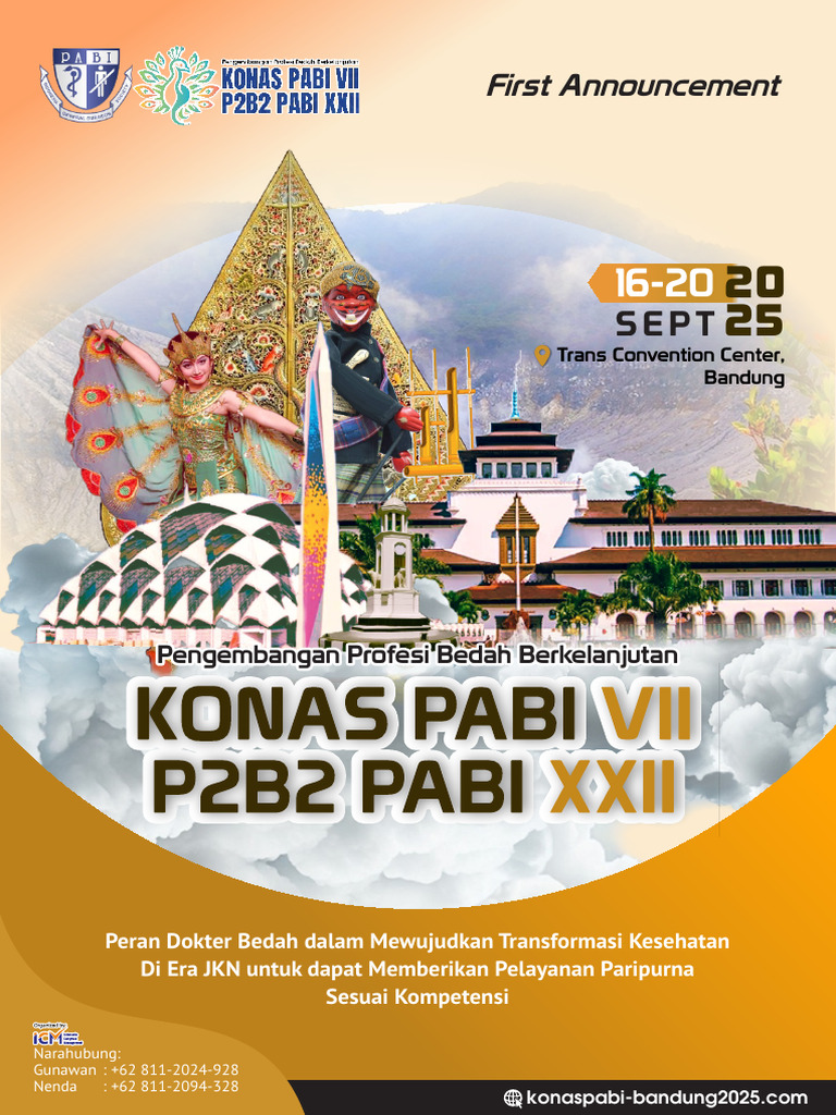 1st Announcement PABI - Update | PDF