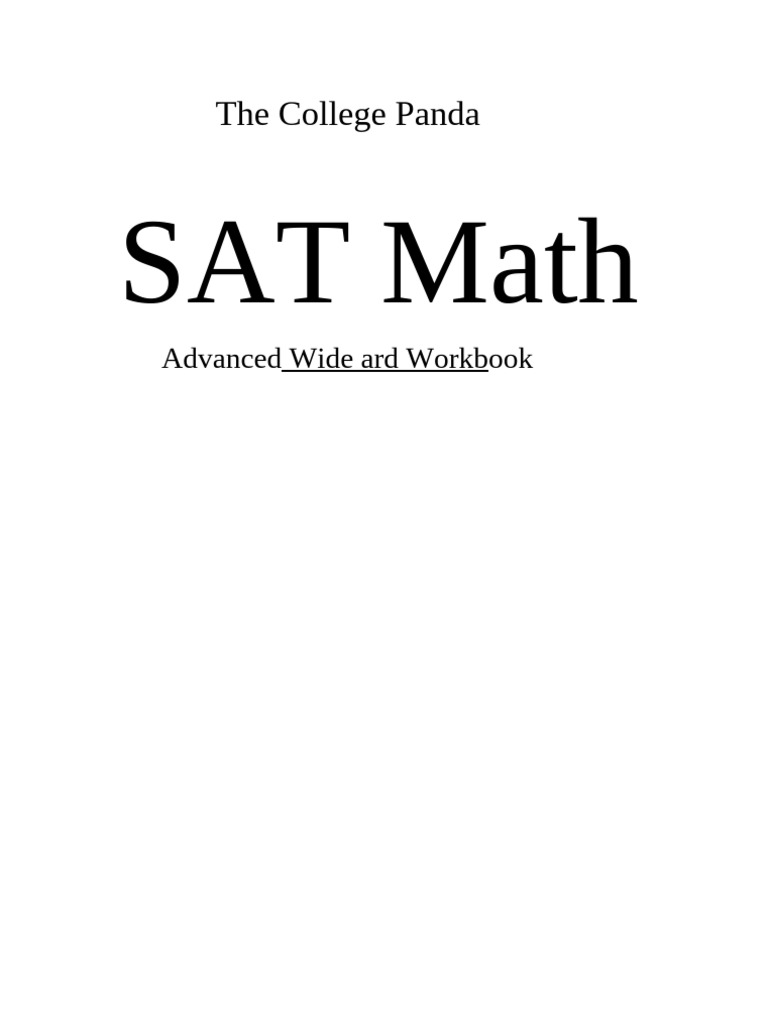 Sat Math Pdfg | PDF | Interest | Area