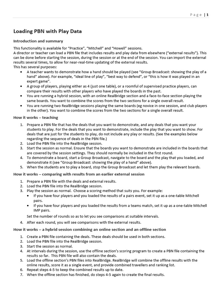 Loading PBN with Play Data | PDF | Computing | Software
