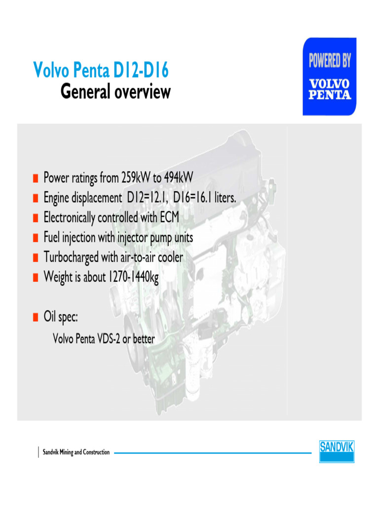 Volvo Penta D12-D16 [Compatibility Mode] | PDF