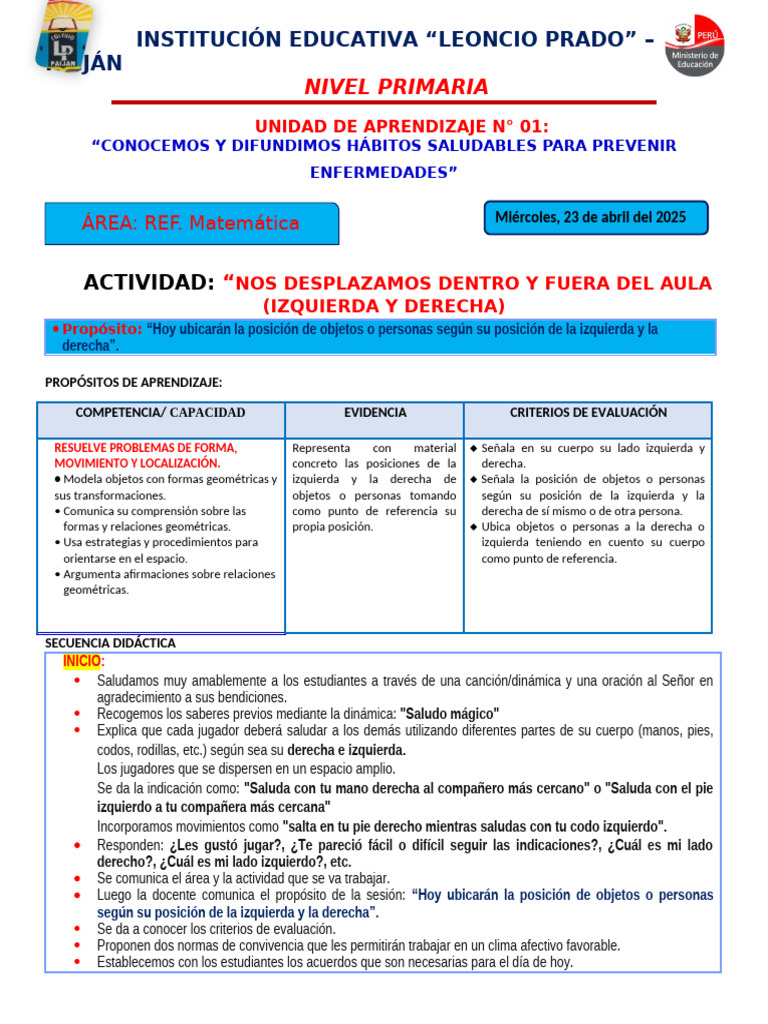 23-04-2025 - Act-Mat - Izquierda - Derecha. | PDF | Política del ala izquierda