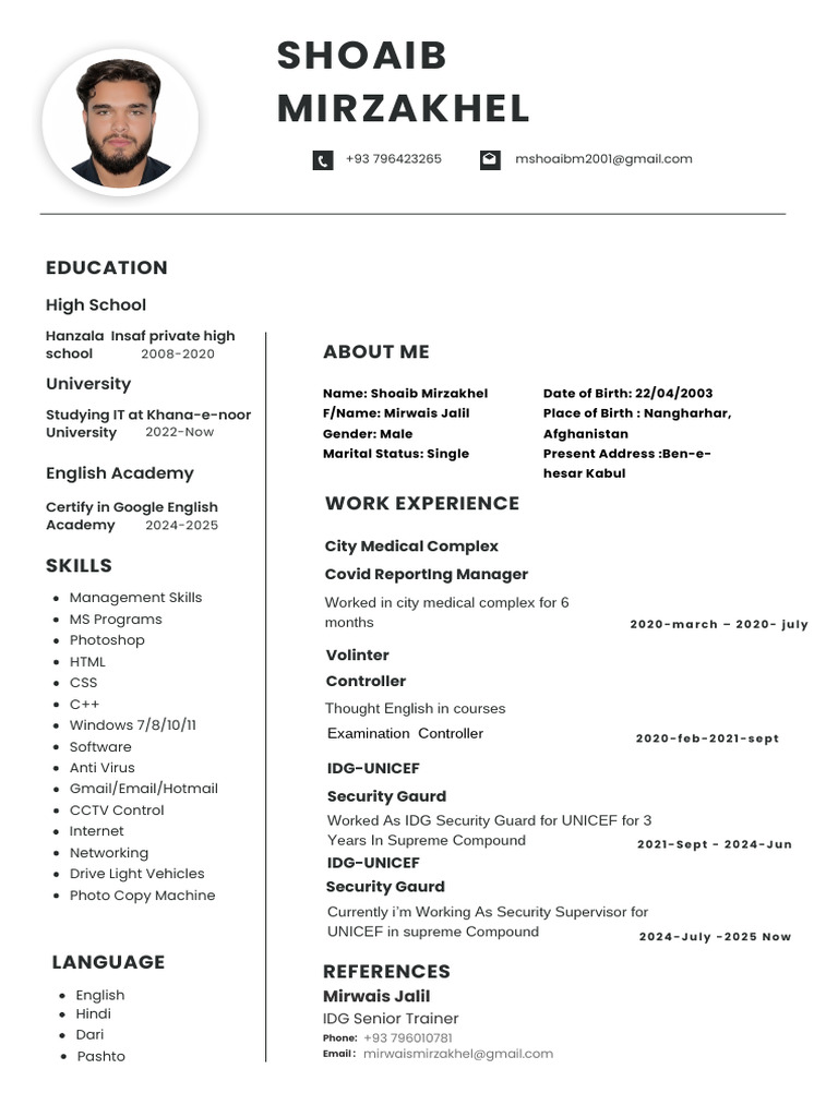 Shoaib Mirzakhel 02:2025 | PDF