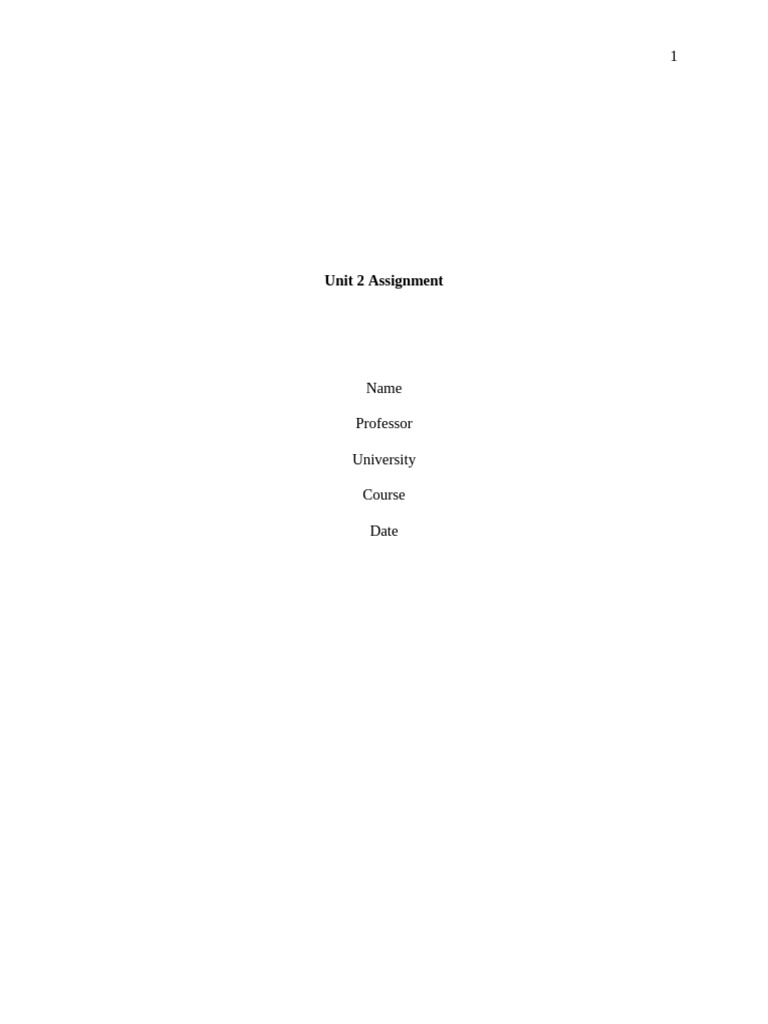 Unit 2 Assignment Final | PDF | Behaviorism | Learning