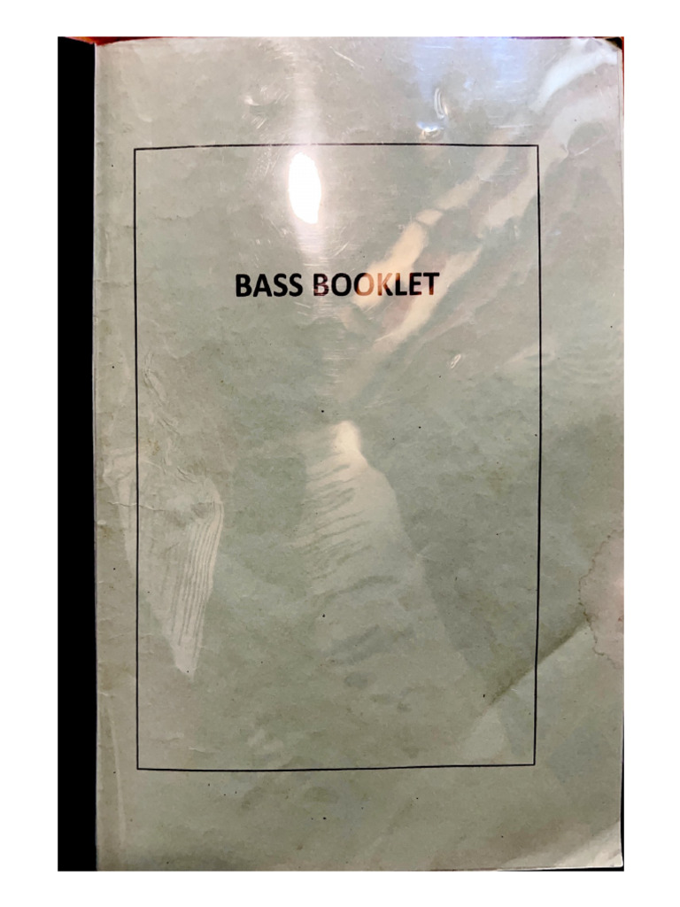 Bass Booklet | PDF