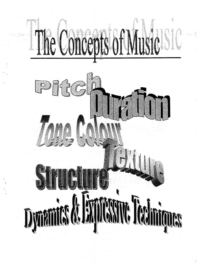 Concepts of Music | PDF