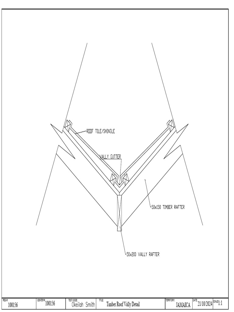 Timber Roof Vally Detail | PDF