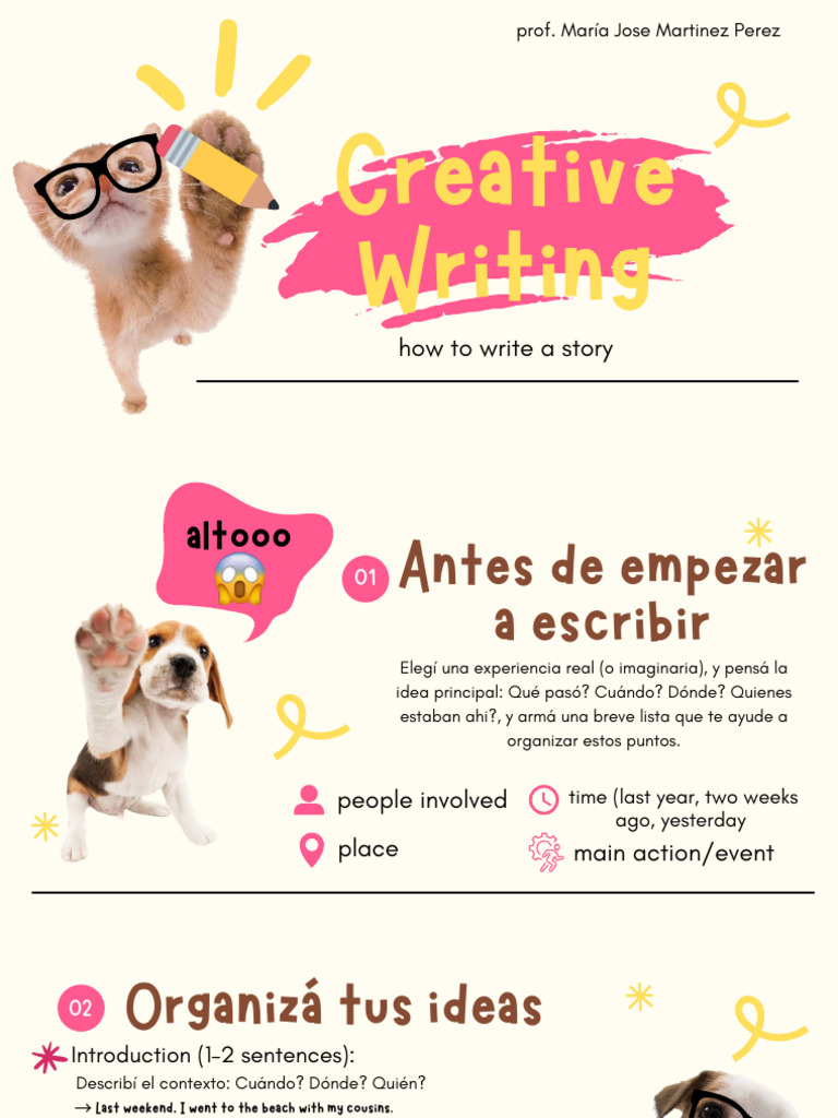 Creative Writing - How To Write A Story | PDF