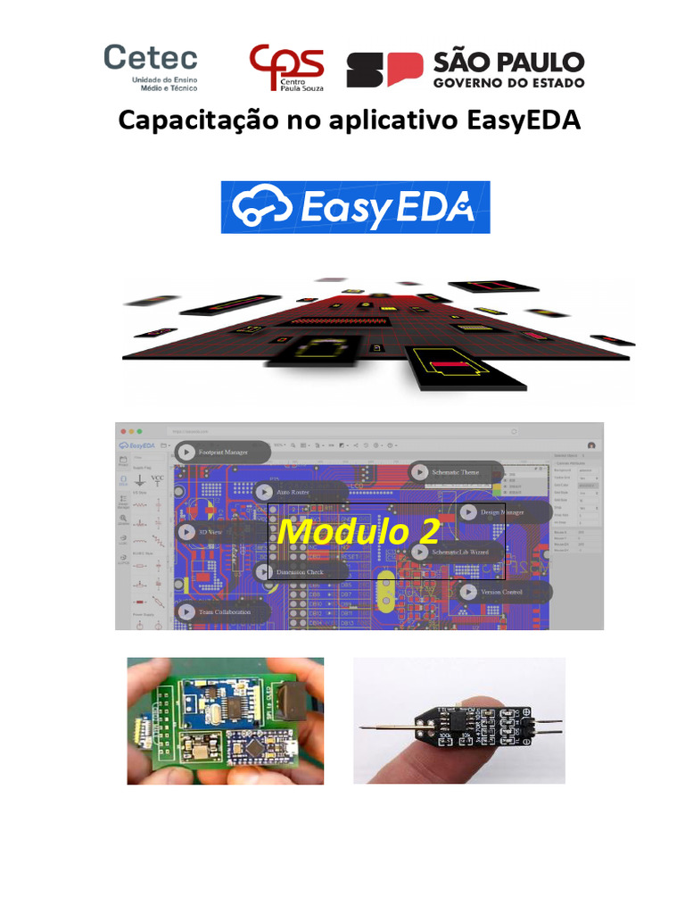 Módulo 2 - Desenvolvendo Esquemas Eletroeletrônicos Com EasyEDA | PDF ...
