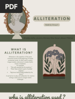 Types of Alliteration Explained | PDF | Consonant | Vowel