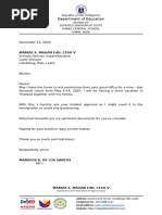 Letter of Intent - Travel Abroad | PDF