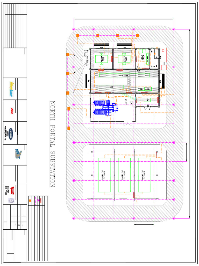 Earthing Layout For North Portal Substation | PDF | Power (Physics) | Power Engineering