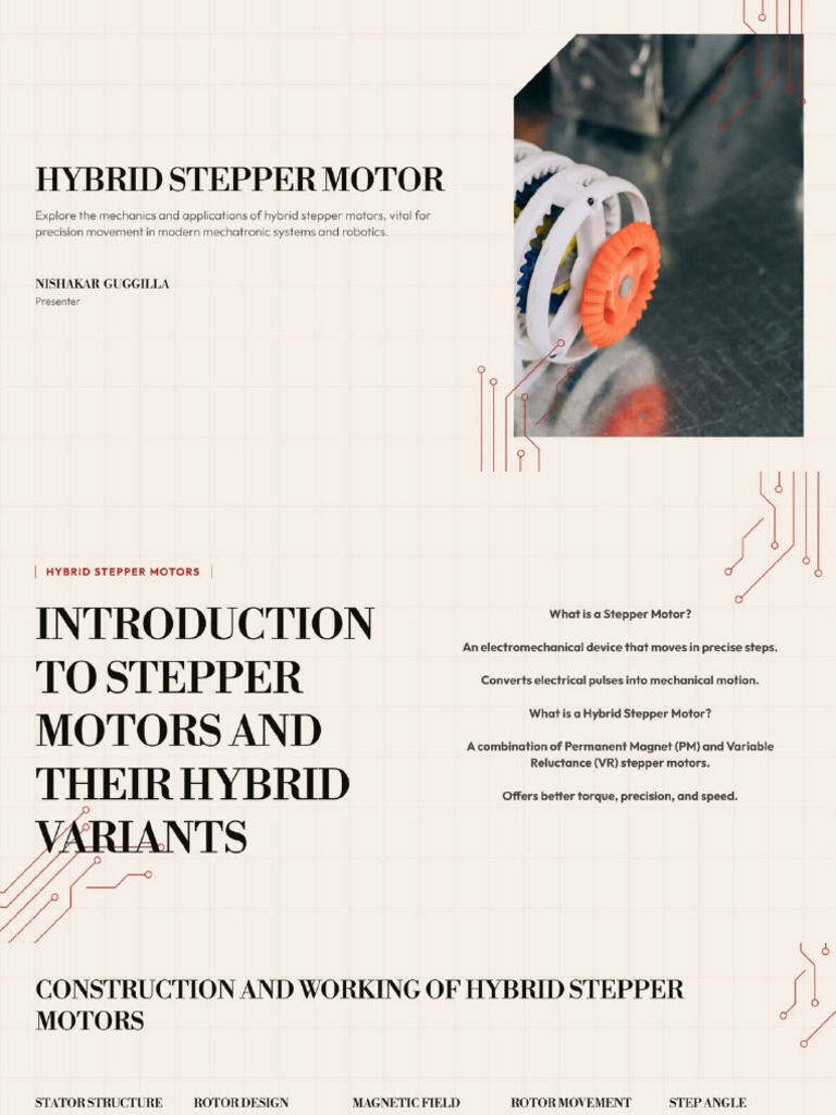 Stepper Hybrid Motors Final | PDF