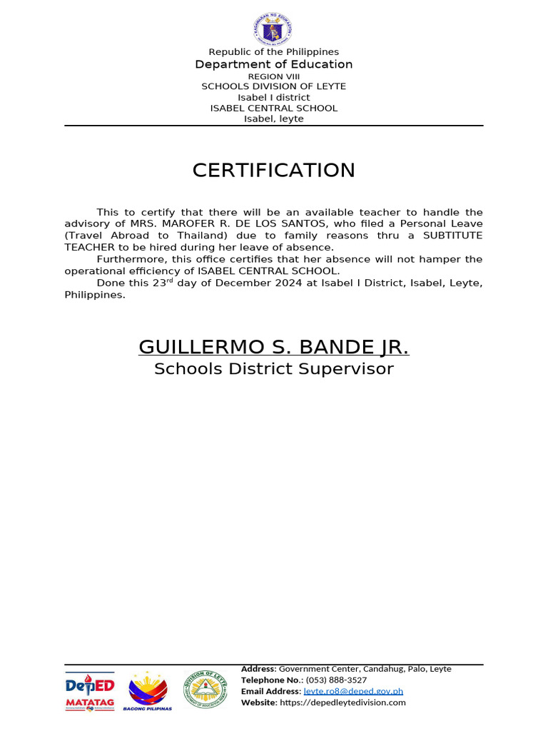 New Template Division Office | PDF